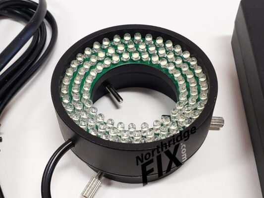 96 LED Microscope Super bright Ring Light – Shadow free illumination ...