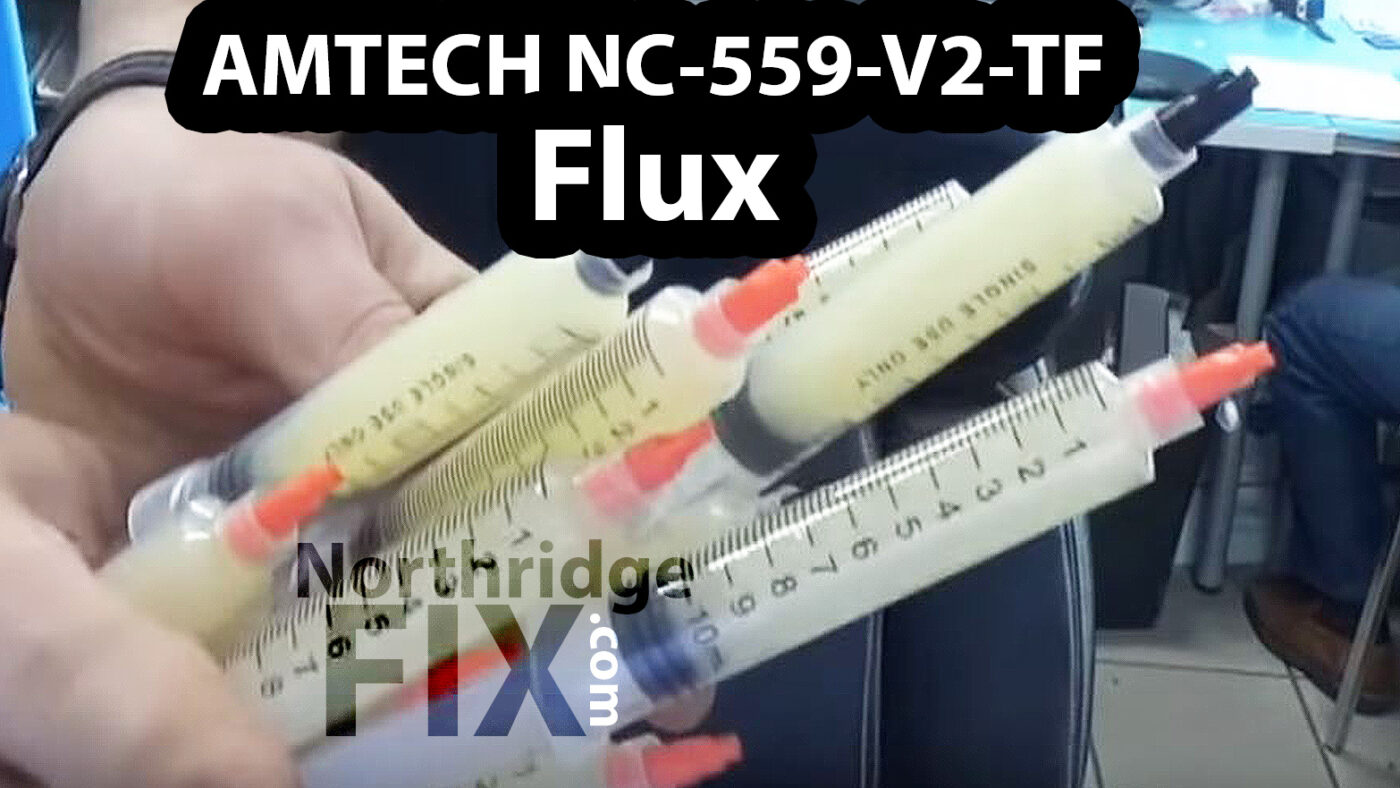 AMTECH NC-559-V2-TF Flux 10ml Syringe + Plunger + Needle – NorthridgeFix