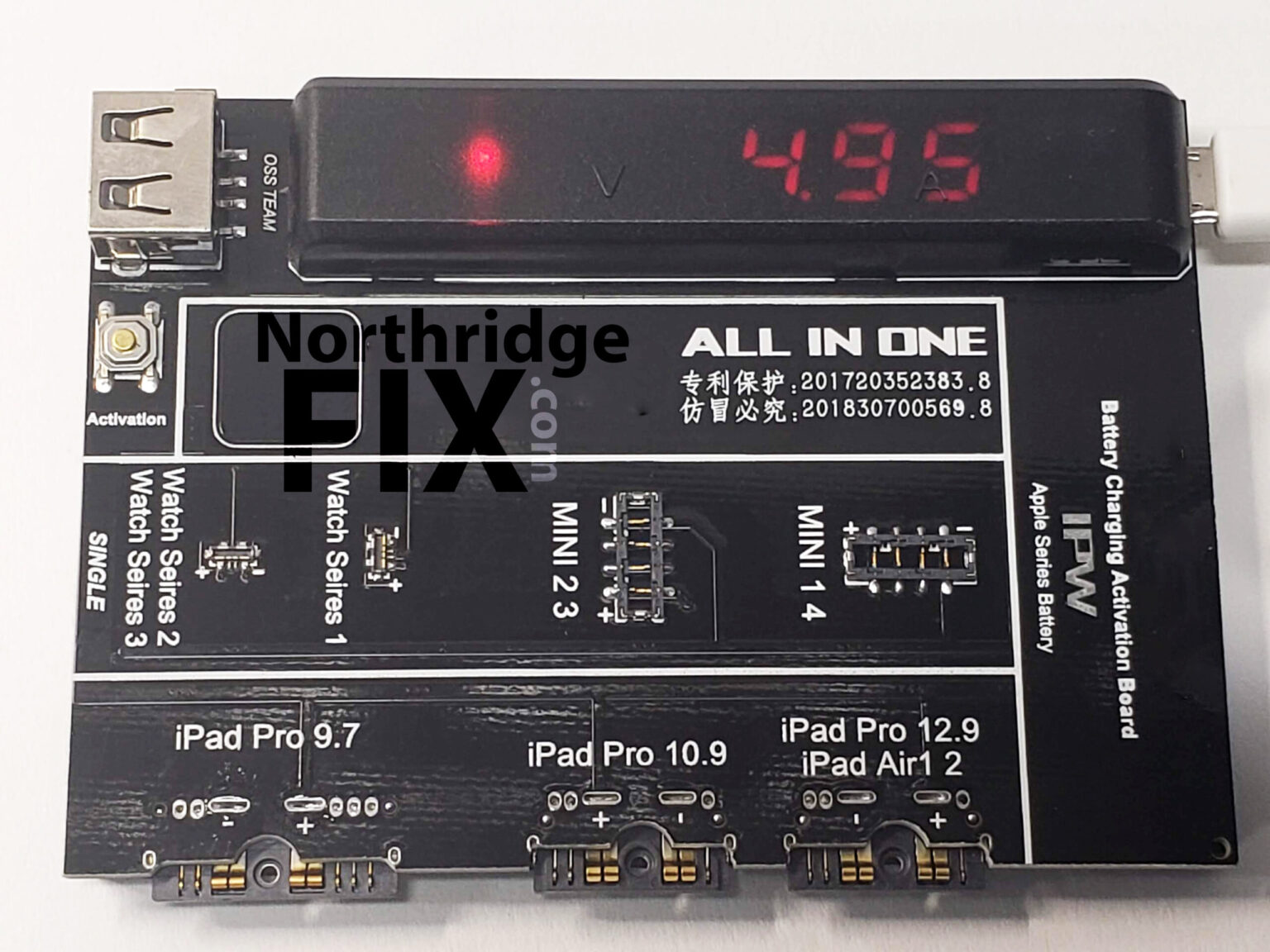 Fast Battery Charger and activator for Samsung iPhone iPad, Huawei Oppo ...