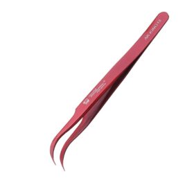 Mechanic King Version Ultra Fine Precision Curved Tweezer Red ...