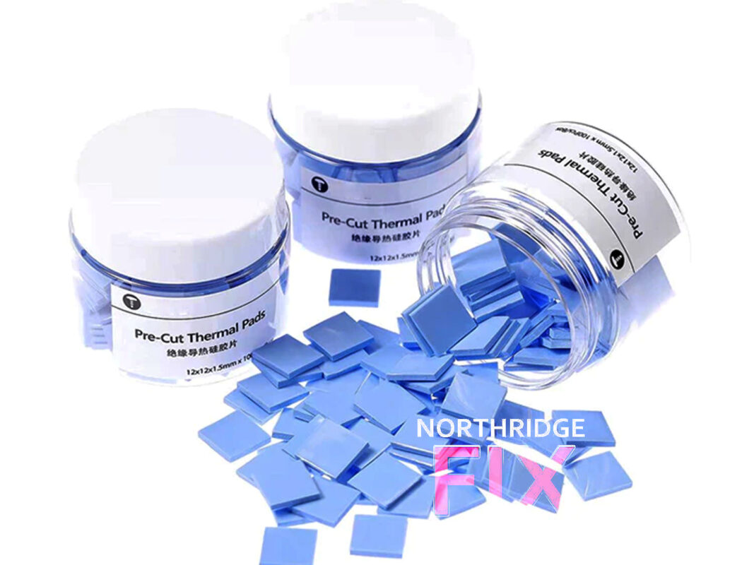 Pre-cut Silicon Thermal Pads – Place over area to Protect from Hot air ...