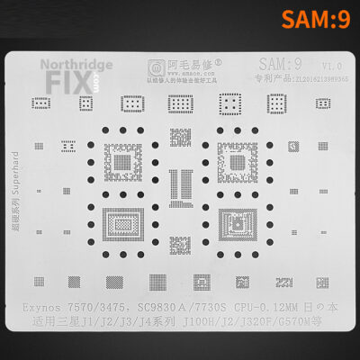 Samsung Reballing Stencils – Choose from a wide variation – NorthridgeFix