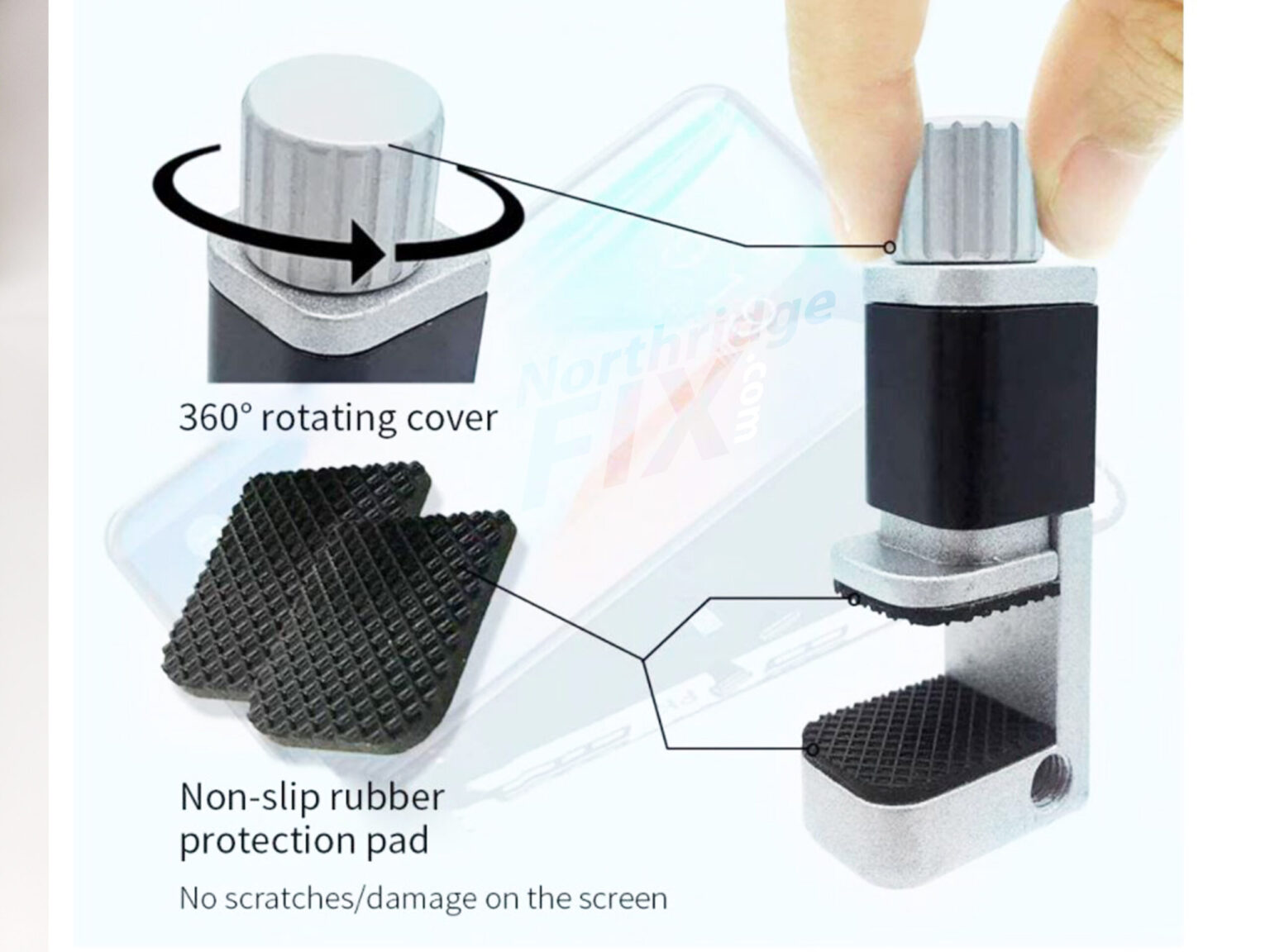 Adjustable Metal Clamps for Screen Fastening – NorthridgeFix