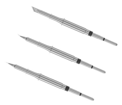 NF.Mini Soldering Pen Tips – Conical, Bent, Knife – NorthridgeFix